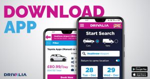 Download the Car Hire App | Drivalia